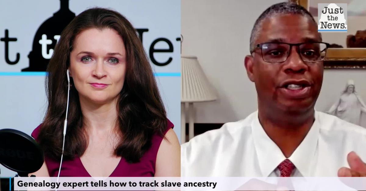 Thom Reed talks about how to track slave ancestry | Just The News