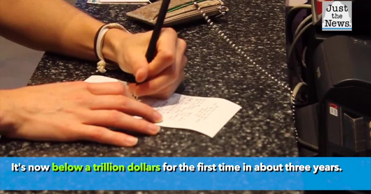 Americans are shrinking credit card debt | Just The News