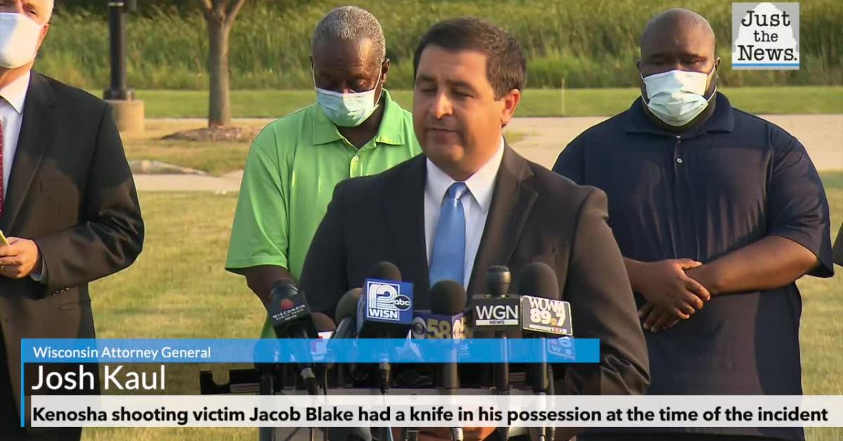Kenosha shooting victim Jacob Blake had a knife in his possession ...