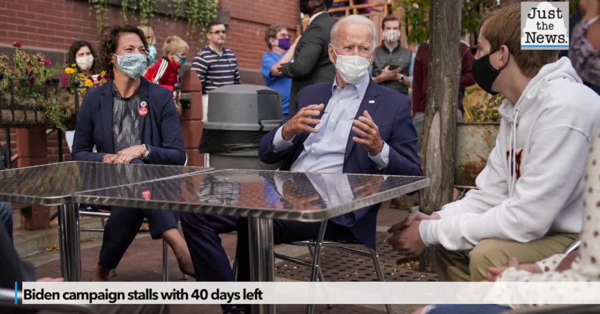 Biden campaign stalls with 40 days left | Just The News