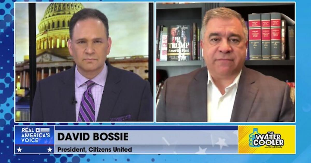 David Bossie on Donald Trump: "He's in such a good place." | Just The News