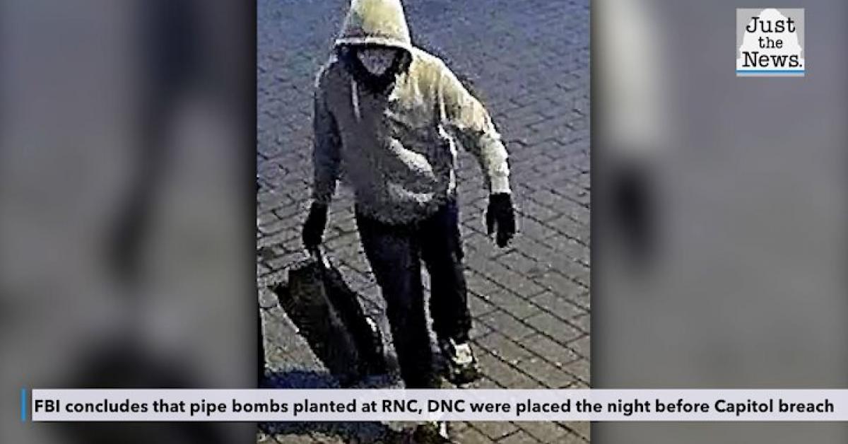 FBI concludes that pipe bombs planted at RNC, DNC were placed the night ...