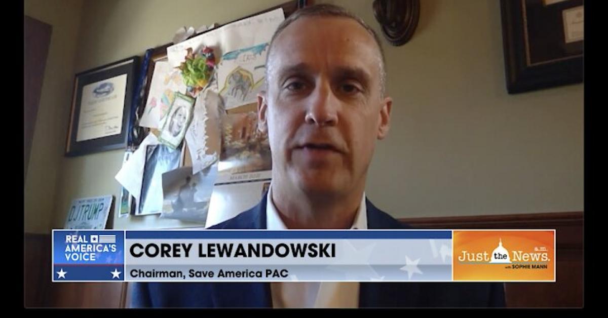 Corey Lewandowski, Chairman- Save America PAC | Just The News