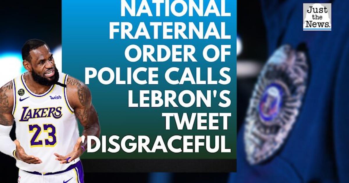 National Fraternal Order of Police calls Lebron James' tweet about Ohio ...