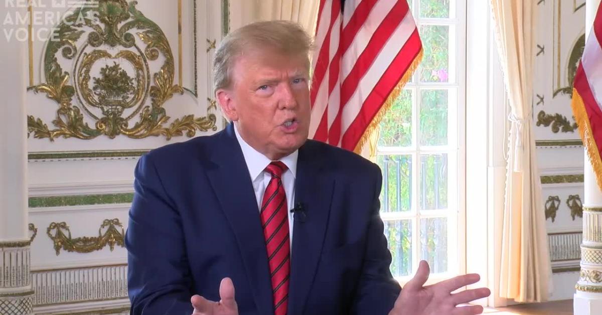 Donald Trump interview with Just the News. | Just The News