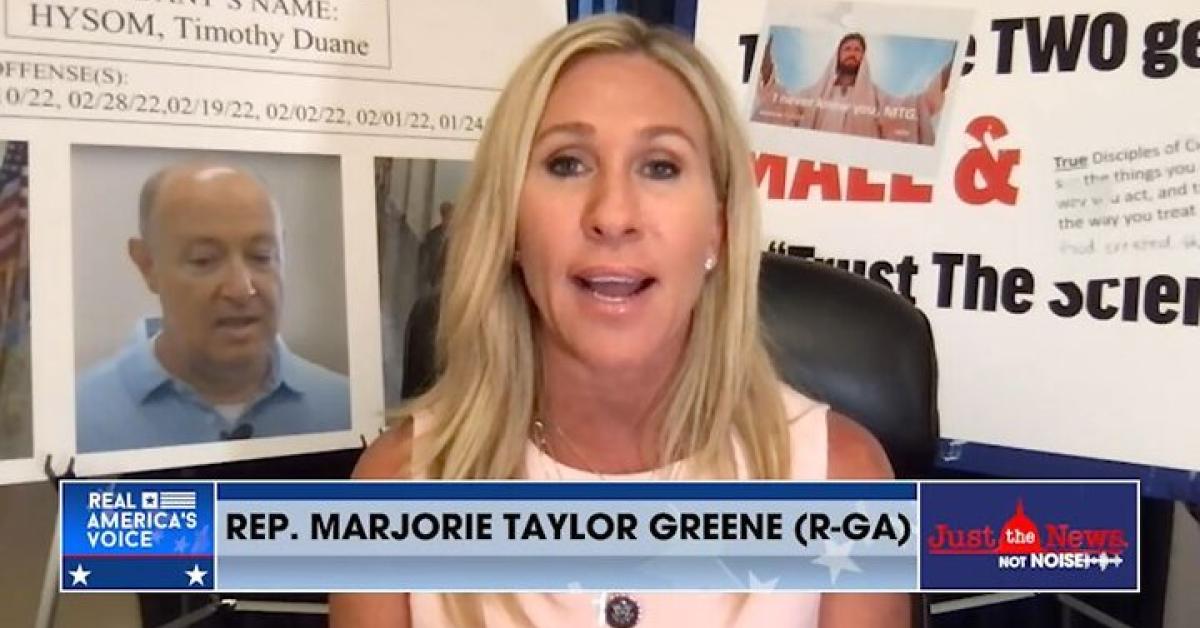 BREAKING: Rep. Marjorie Taylor Greene (R-GA) plans to place a ...