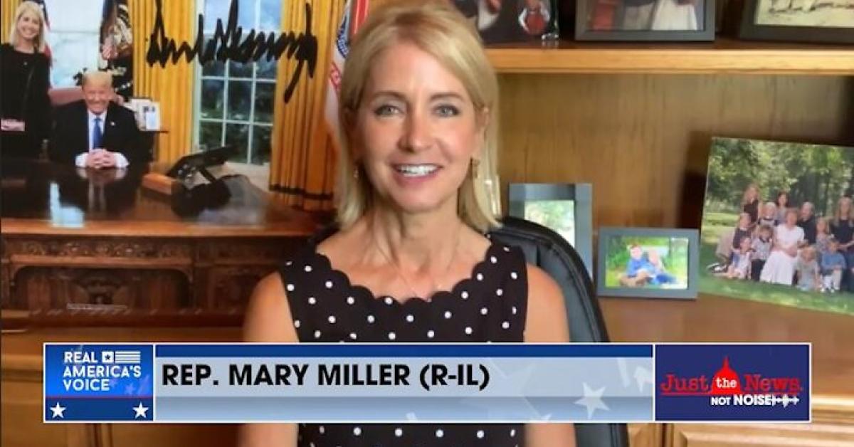 Mary Miller clarifies rally speech on "white life" mispeak | Just The News
