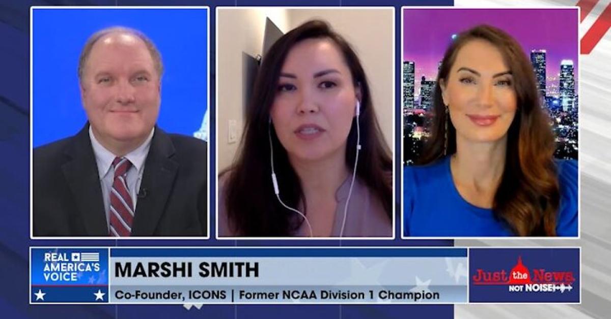 NCAA Division 1 Champion Marshi Smith talks about female athletes being ...