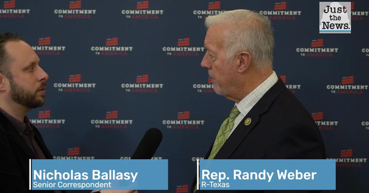 Rep. Randy Weber talks about the strategic petroleum reserve | Just The ...