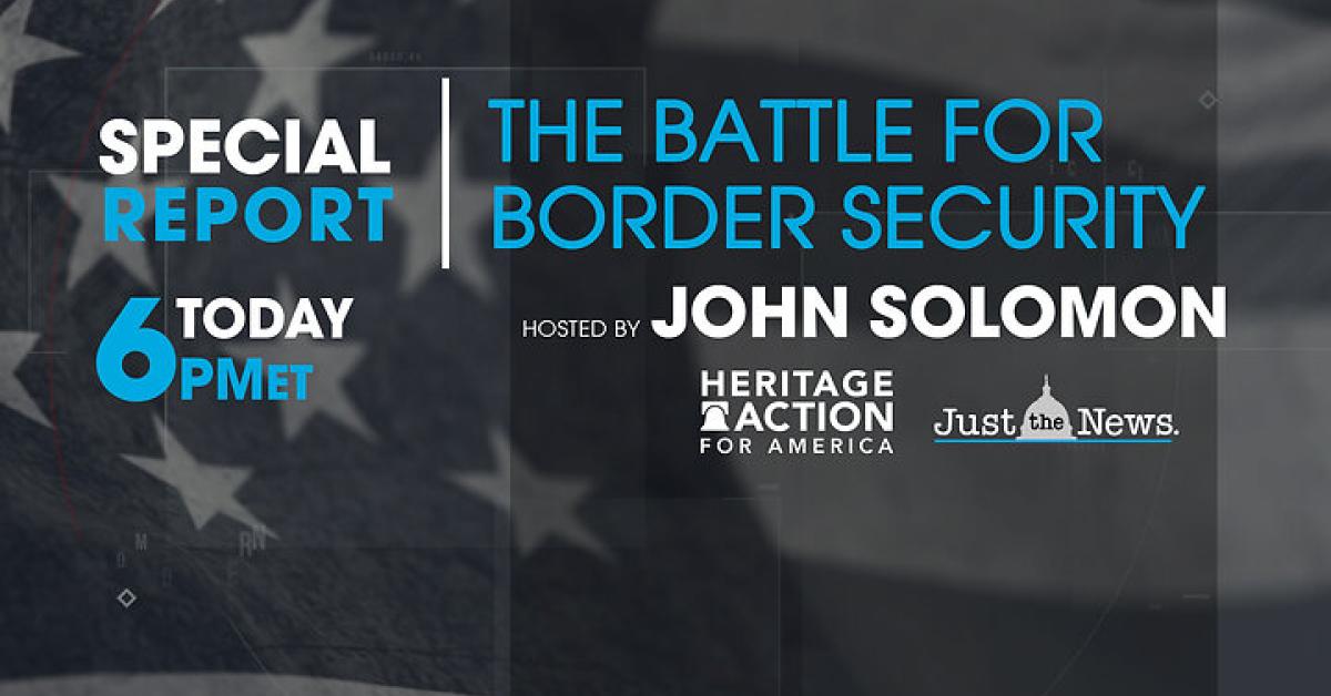 JOHN SOLOMON SPECIAL: THE BATTLE FOR BORDER SECURITY | Just The News