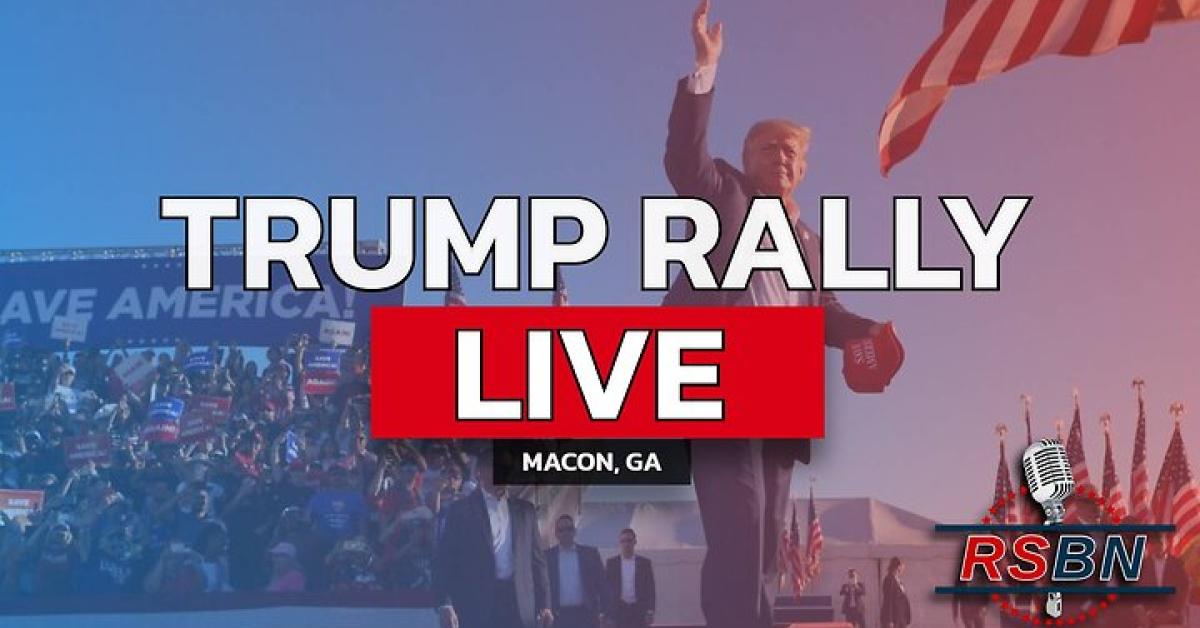 LIVE: President Trump Holds a Rally in Macon, GA - 11/3/24 | Just The News